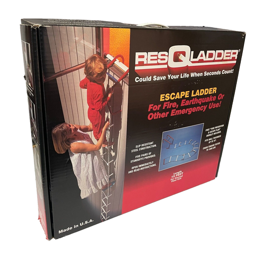 ResQLadder Escape Ladder For Fire Earthquake Or Other Emergency 2nd ...