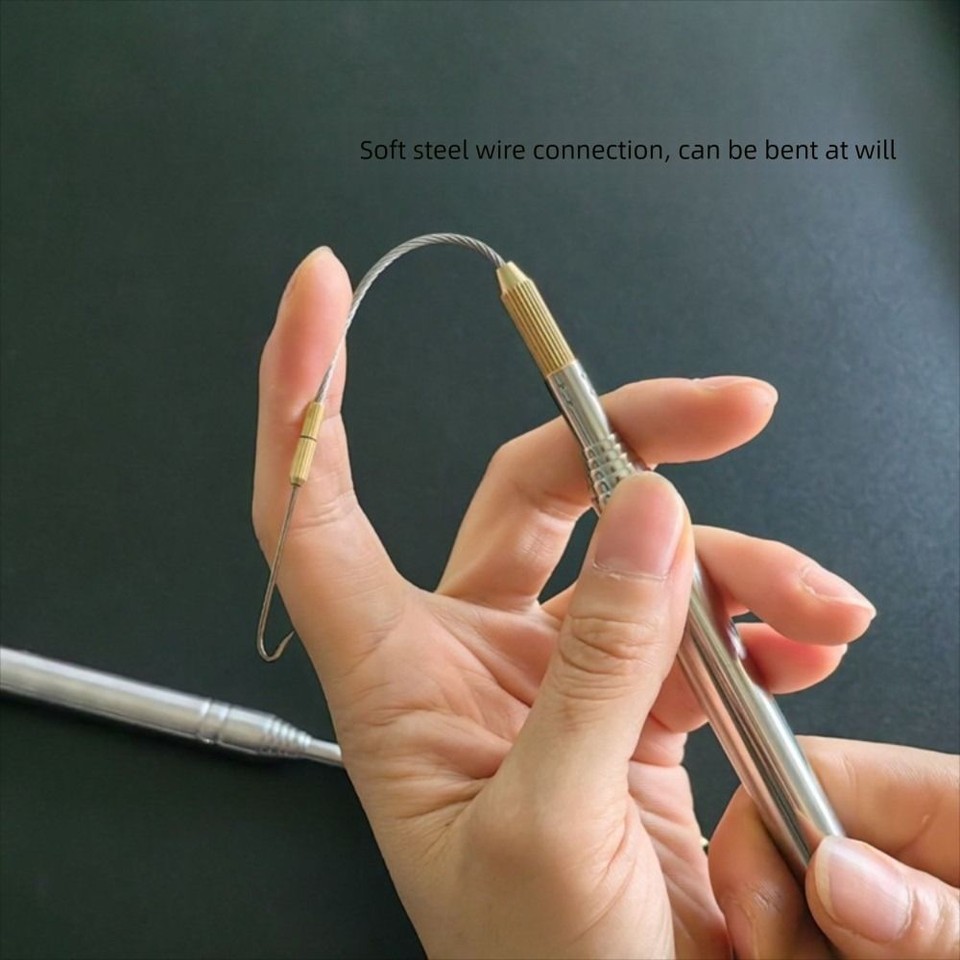 Telescopic Pole Eel Hook Barbed Thread Ricefield Eel Hook Hot Long Fish ...