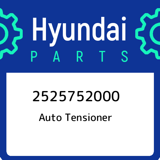 2525752000 Hyundai Auto Tensioner 2525752000 Genuine OEM Part for sale ...