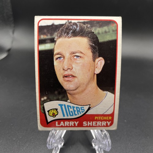 1965 Topps Set-Break #408 - Hi # - Larry Sherry - Detroit Tigers ...