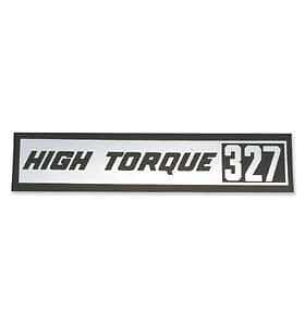 1963-66 Valve Cover Decals-High Torque 327 for Chevy, GMC Truck | eBay