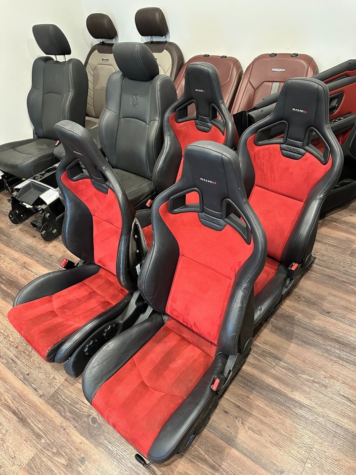2017 NISSAN 370Z NISMO RECARO SEATS DRIVER PASSENGER OEM 2009-2020 | eBay