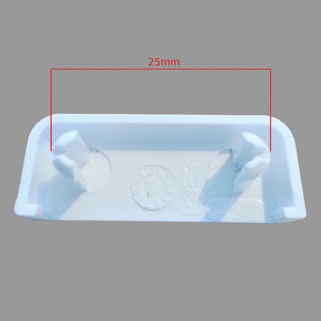 10x White UPVC Drain Drainage Caps Covers for Windows and Doors for ...