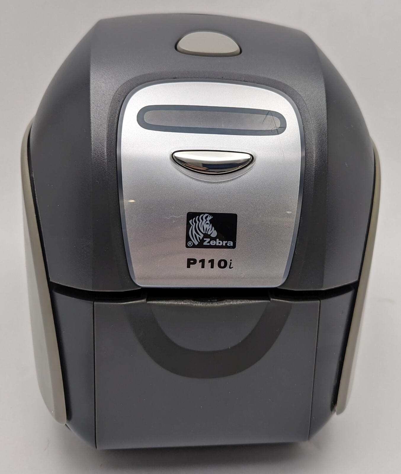 Zebra P110i ID Card Printer w/ Hi/Lo Magnetic Encoder USB Ethernet ...