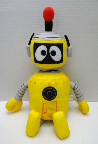 Yo Gabba Gabba Talking Plex Robot Plush 2009 Spin Master Interactive ...