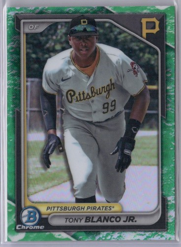 Tony Blanco Jr 2024 Bowman Chrome Prospect Lunar Glow Refractor #BCP ...