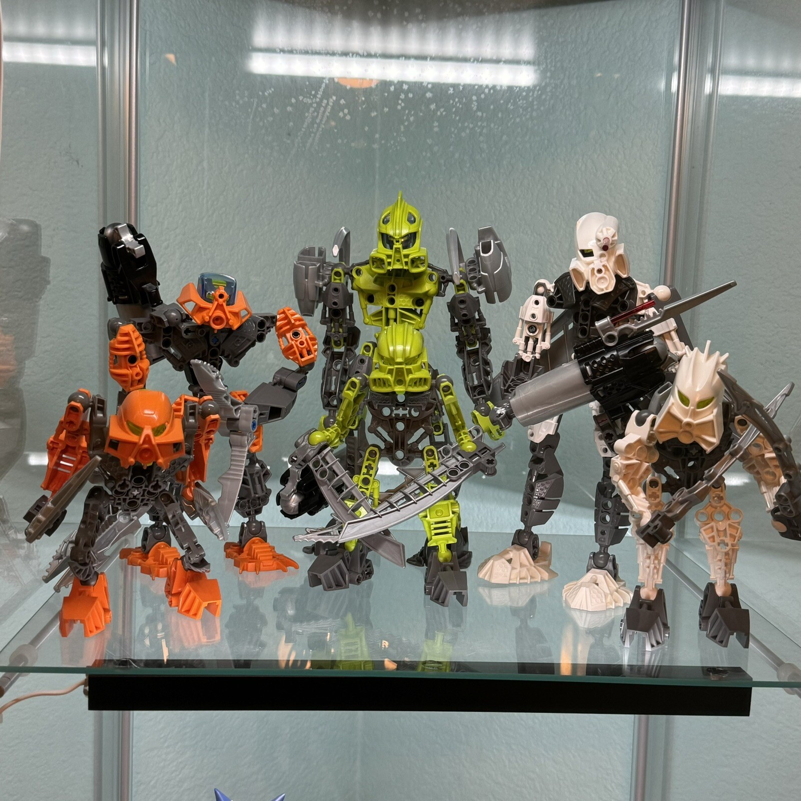 Lego Bionicle Phantoka LOT Of 6 (Lewa, Kopaka, Pohatu, Tanma, Photok ...