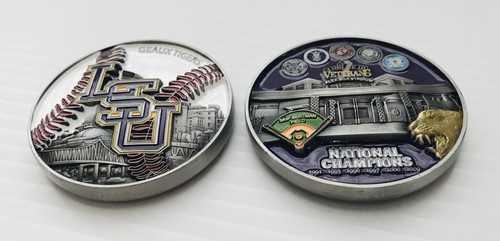 LSU Tigers Baseball World Series Champions Challenge Coin Bertman ...