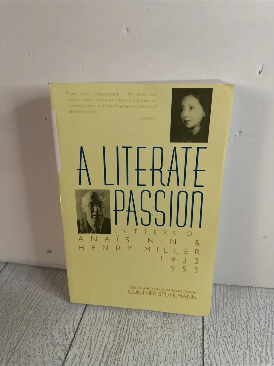 Henry Miller Anais Nin Letters