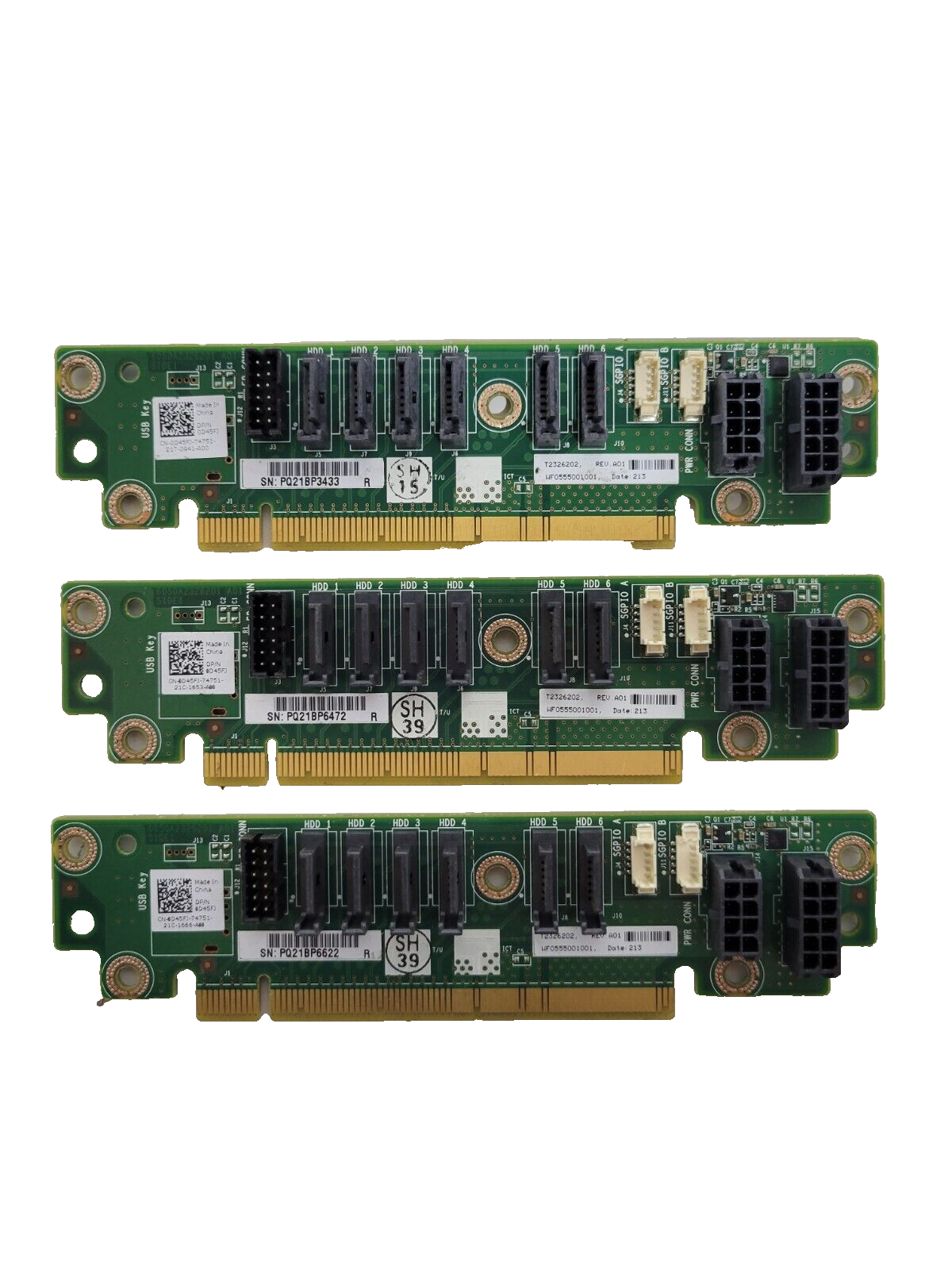 Dell PowerEdge C6100 C6105 6 Ports SATA Cloud Server Interposer Board ...