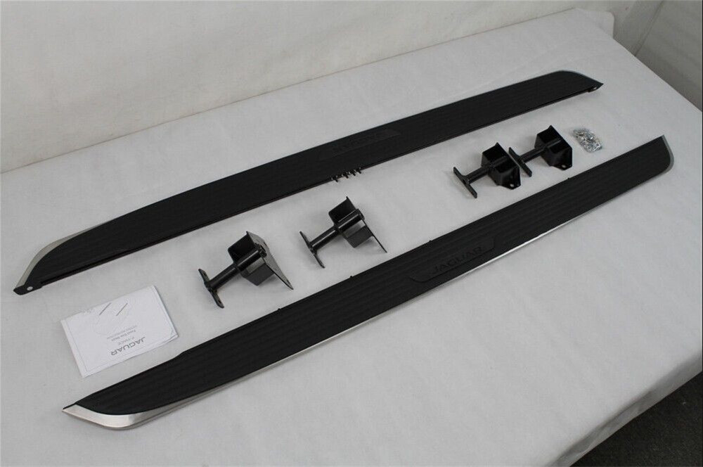 Running Boards Side Steps Pedal Nerf Bar fits for Jaguar F-Pace F Pace ...