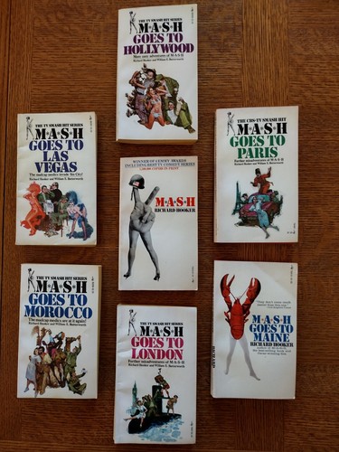 M*A*S*H Lot Of 7 Books - Richard Hooker - MASH | eBay