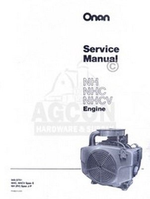ONAN NH NHC NHCV E J-P Engine Service Manual 940-0751 | eBay