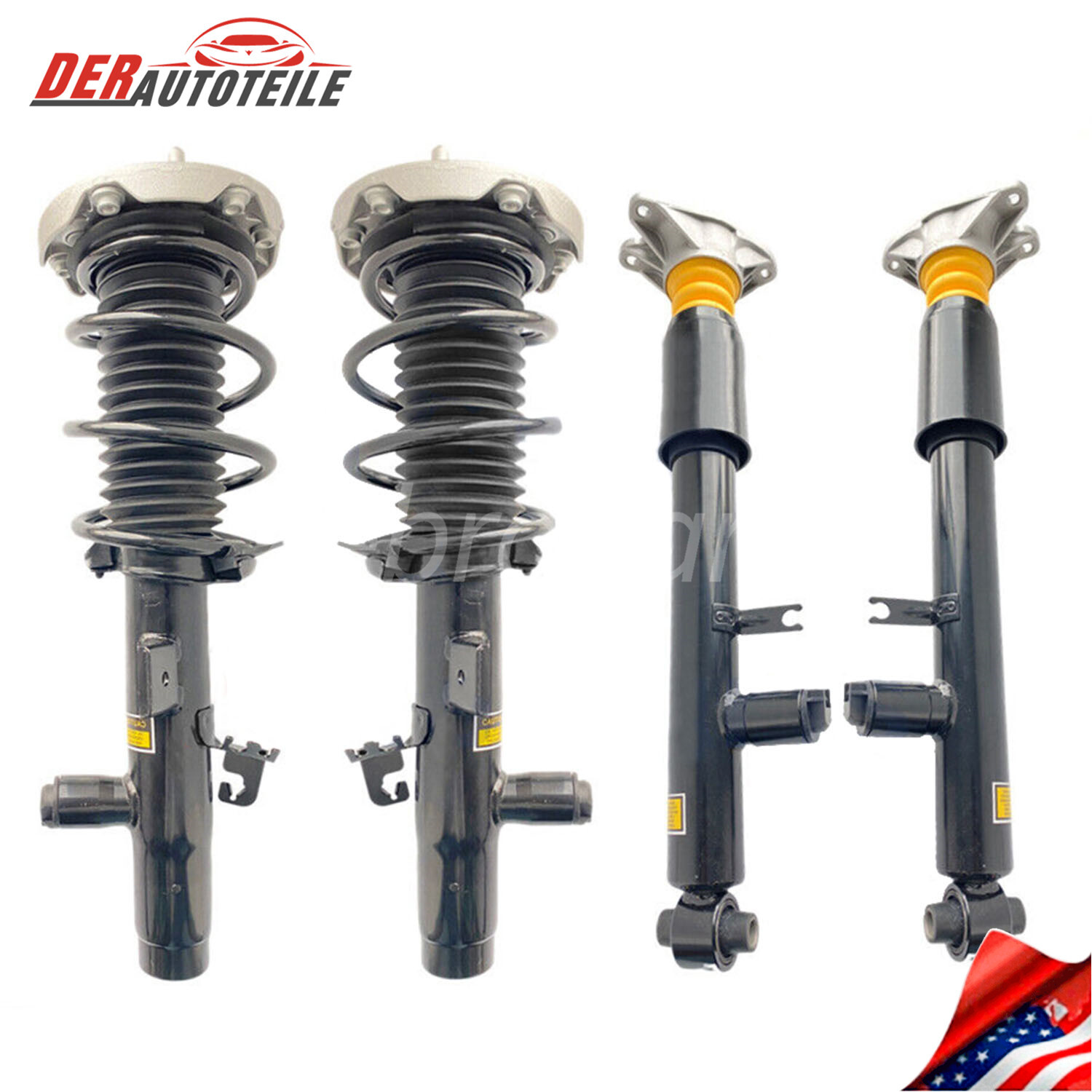 4Pcs Front Rear Shock Struts Assys For BMW F30 F31 328i 330i 428i 435i ...