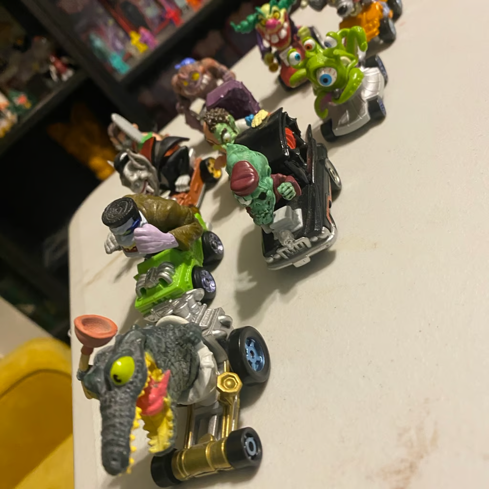 10pc 2013 Creata MONSTER 500 Car / Figure Lot! Halloween / Horror Style ...