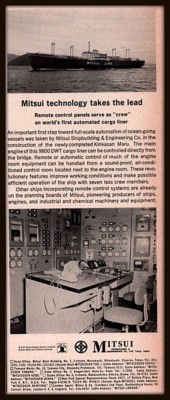 1962 C AD MITSUI TECHNOLOGY REMOTE CONTROL AUTOMATED CARGO LINER | eBay
