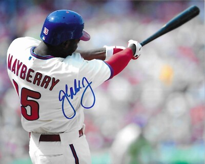JOHN MAYBERRY JR Signed Autographed 8x10 Baseball Photo Philadelphia ...