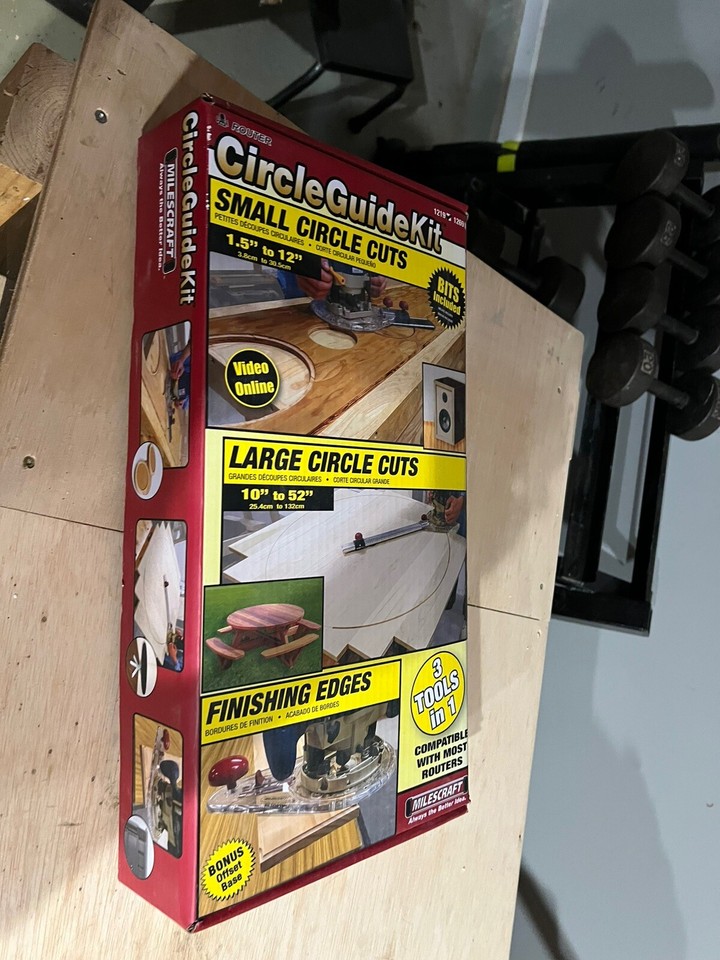Circle Guide Kit For Router With Instructions | eBay