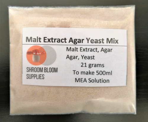 Malt Extract Agar Yeast | MEA mix | Medium for Mushroom Mycelium Spawn ...