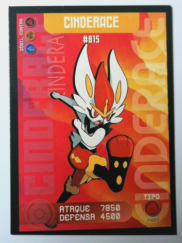 CARD POKEMON EJ VOL. I #815 CINDERACE 2020 Galar PERU South America ...