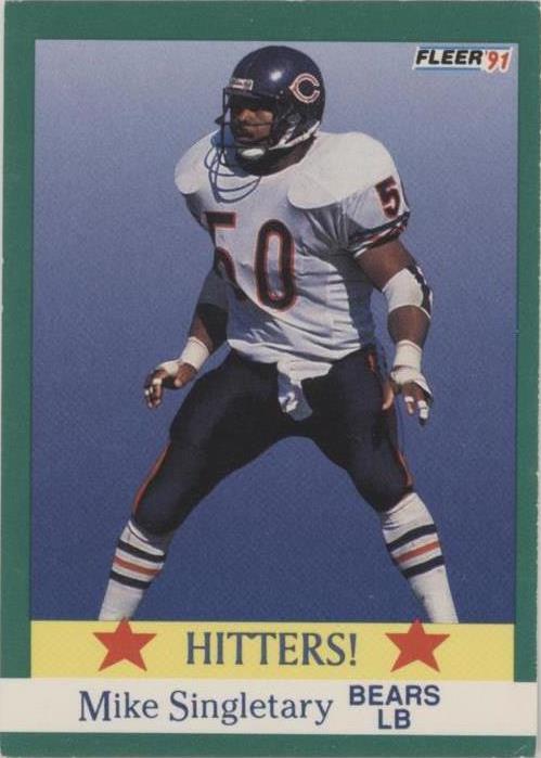 1991 Fleer Mike Singletary #402 for sale | eBay