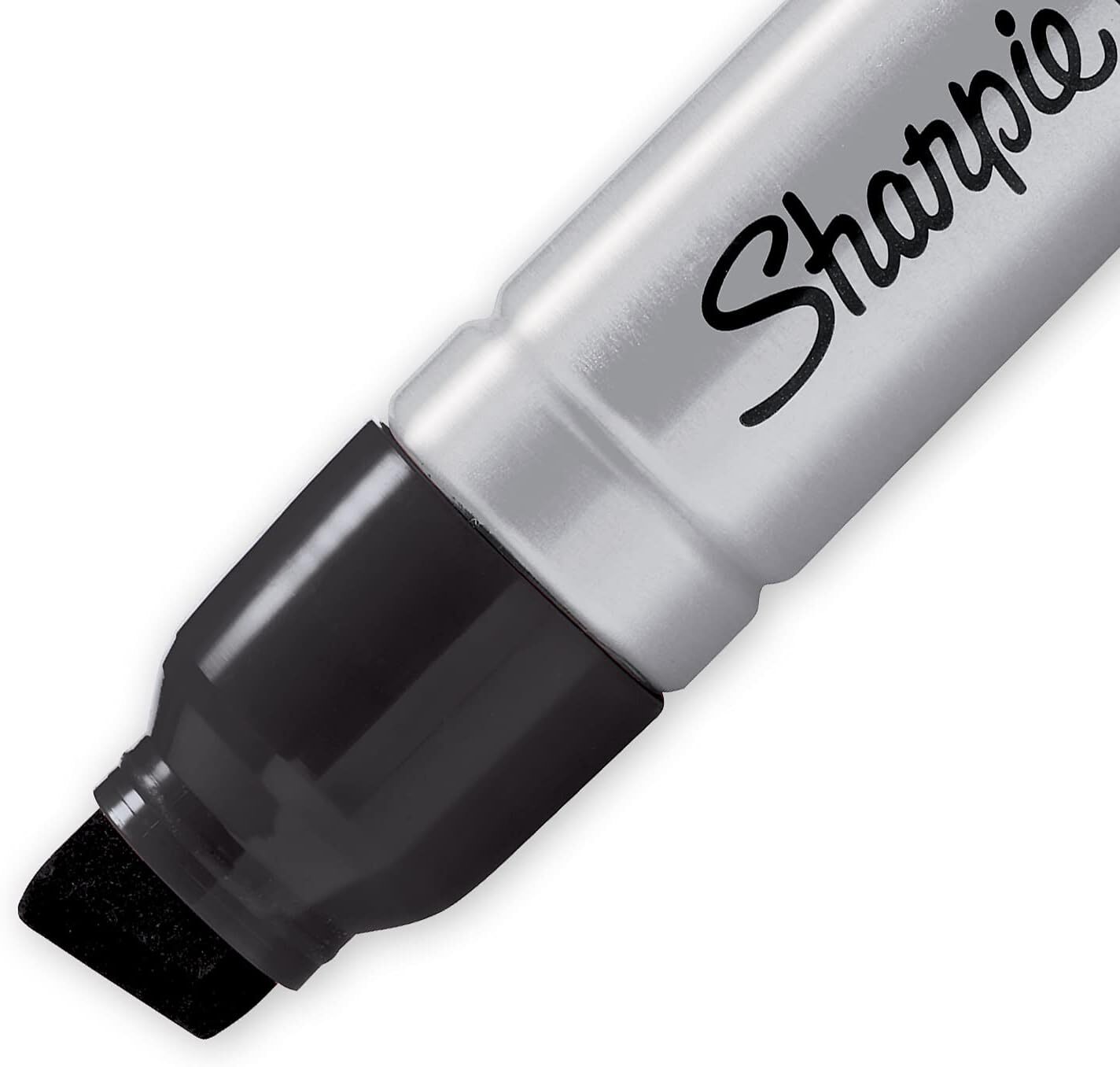Sharpie Pro Magnum Permanent Markers Chisel Tip Black 12 Count Black ...