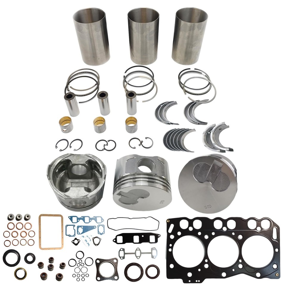 for John Deere Tractor Engine Overhaul Rebuild Kit+Crankshaft ...