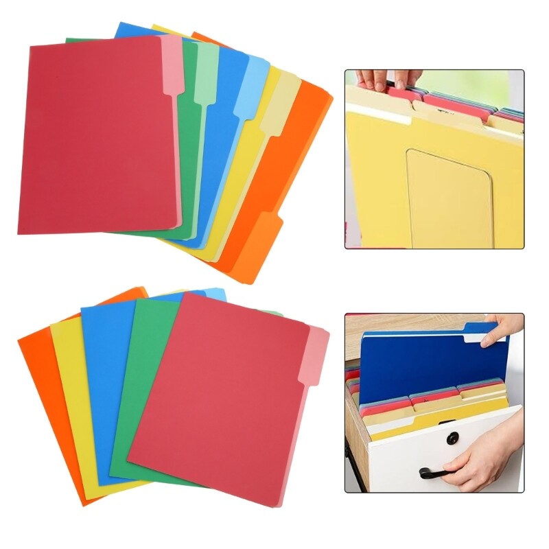 30 Pcs Multifunctional Folders Paper File Folders Letter Size Folders ...
