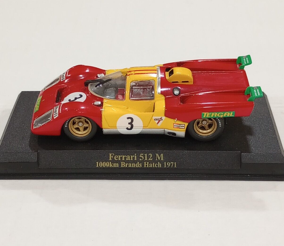 Hachette 1/43 Ferrari Racing Collection. Ferrari 512M Brands Hatch 1971 ...