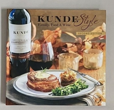 Kunde Food & Wine Cookbook Sonoma Winery Coffee Table Book | eBay