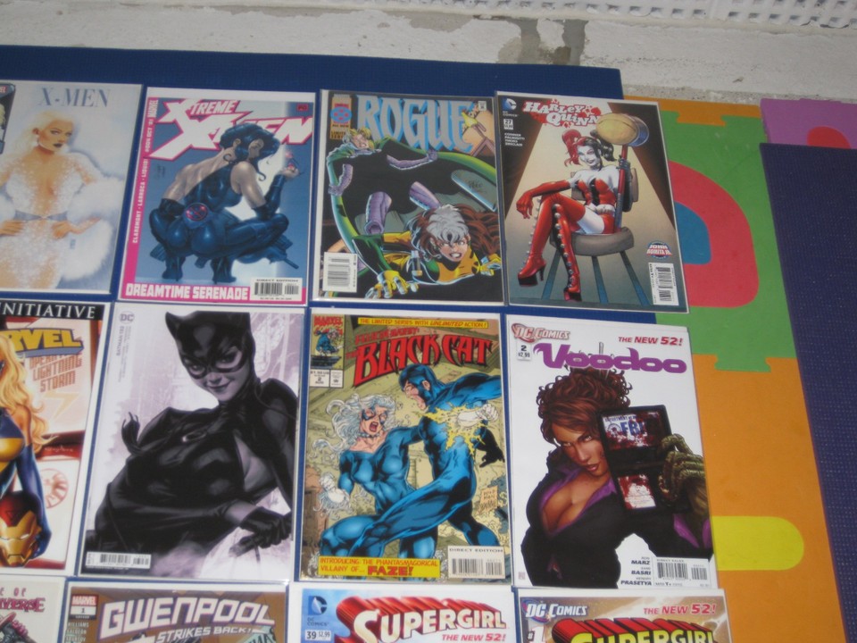 DC Marvel Bad Girl & Good Girl Comic Lot 🔥 20 Comic Lot Hughes, Turner ...