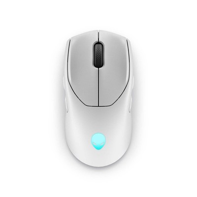 Alienware Pro Wireless Optical Gaming Ambidextrous Mouse - Lunar Light ...
