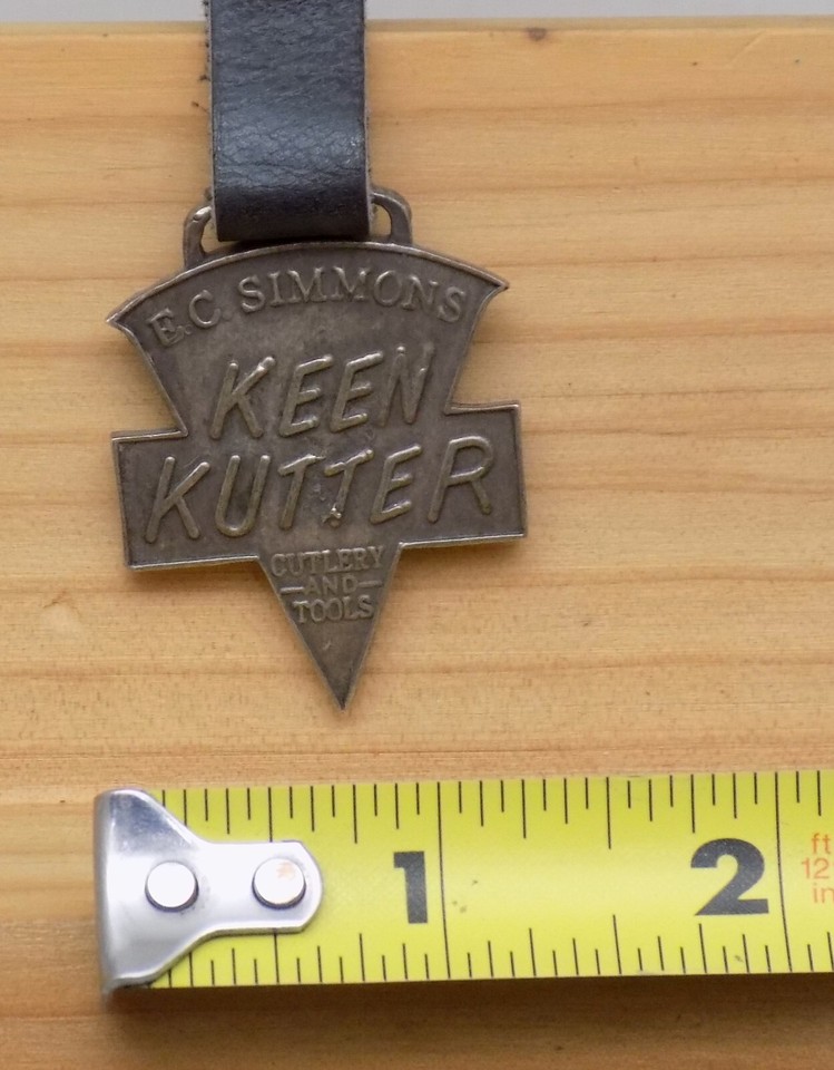 VINTAGE EC SIMMONS KEEN KUTTER BRASS EMBLEM | eBay