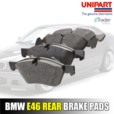 BMW 3 Series E46 Rear Brake Pads Premium Quality 1999 - 2007 | eBay UK