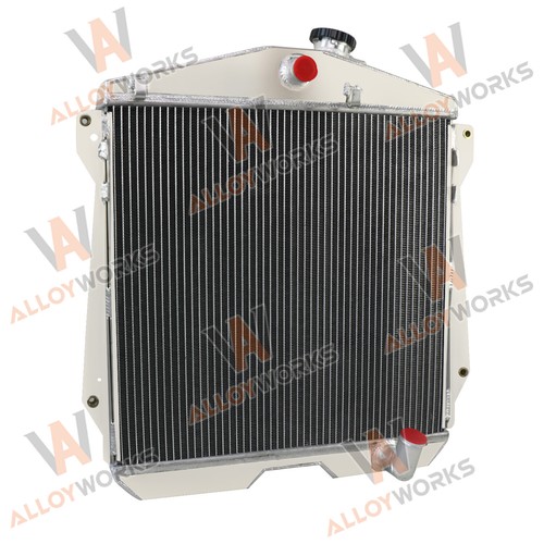 For Chevy Fleetline FleetMaster Stylemaster L6 1943-48 4 Row Aluminum ...