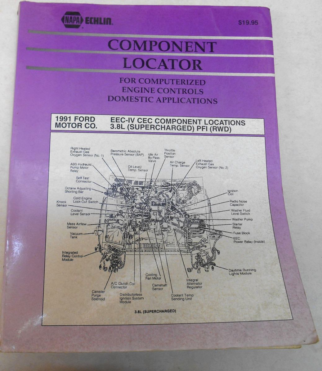 Vintage NAPA 1981-95 US Domestic Computerized Engine Controls Component ...
