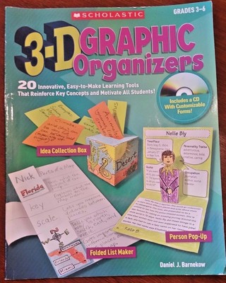 3-D Graphic Organizers: 20 Innovative, Easy-to-Make Learning Tools ...