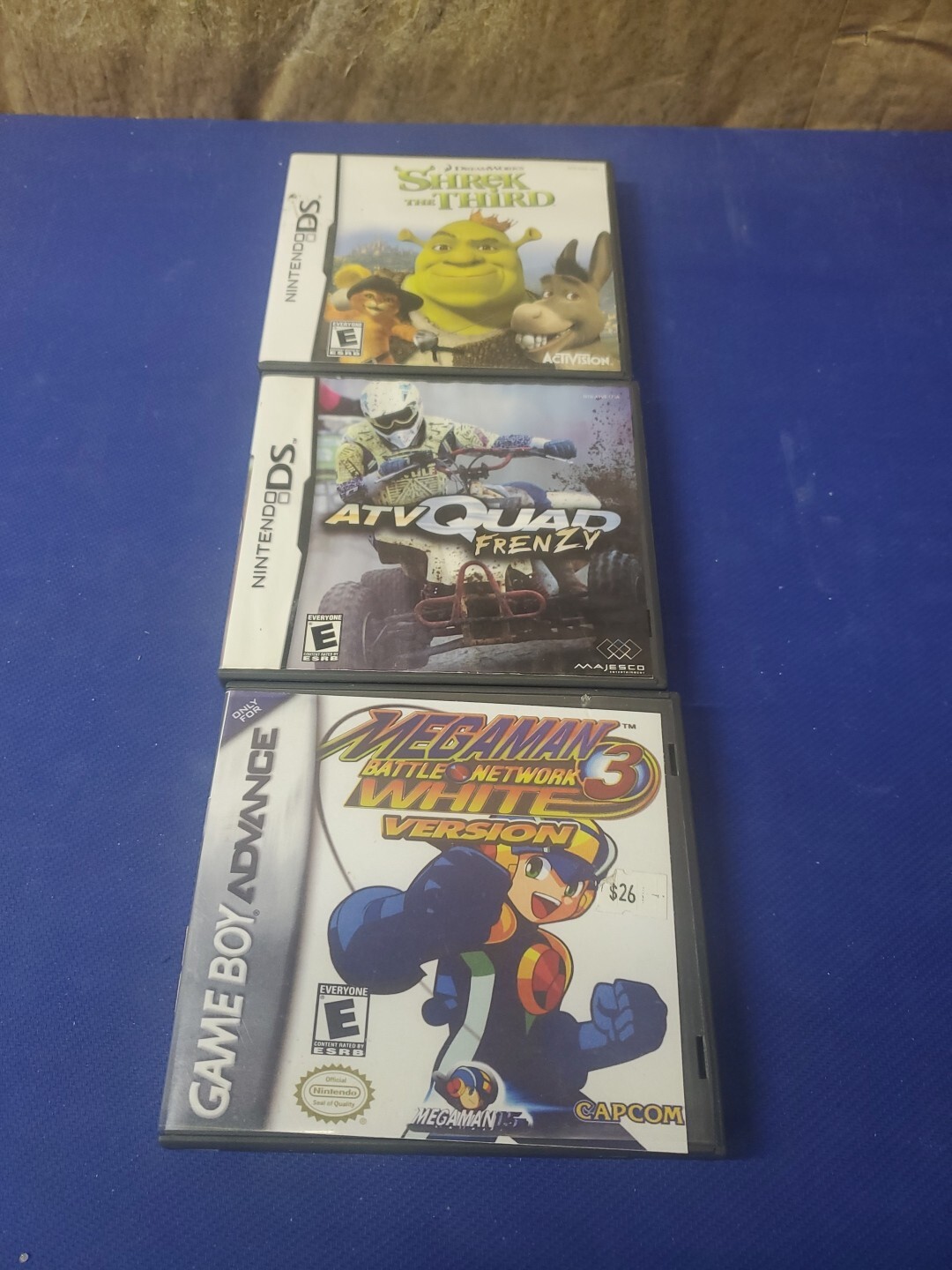Lot Of 3 Cases Black For Nintendo DS DSi 3DS Games OEM Ds Cases only | eBay