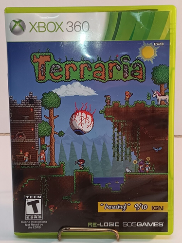 Pre-Owned Microsoft Xbox 360 CIB COMPLETE TESTED Terraria * SEE PICS ...
