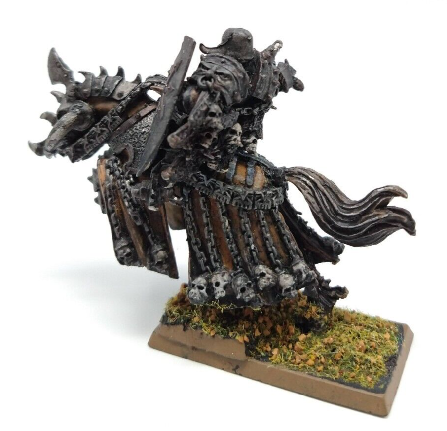 Warhammer Fantasy Battles: Lord of Khorne on Demonic Steed KITBASH ...