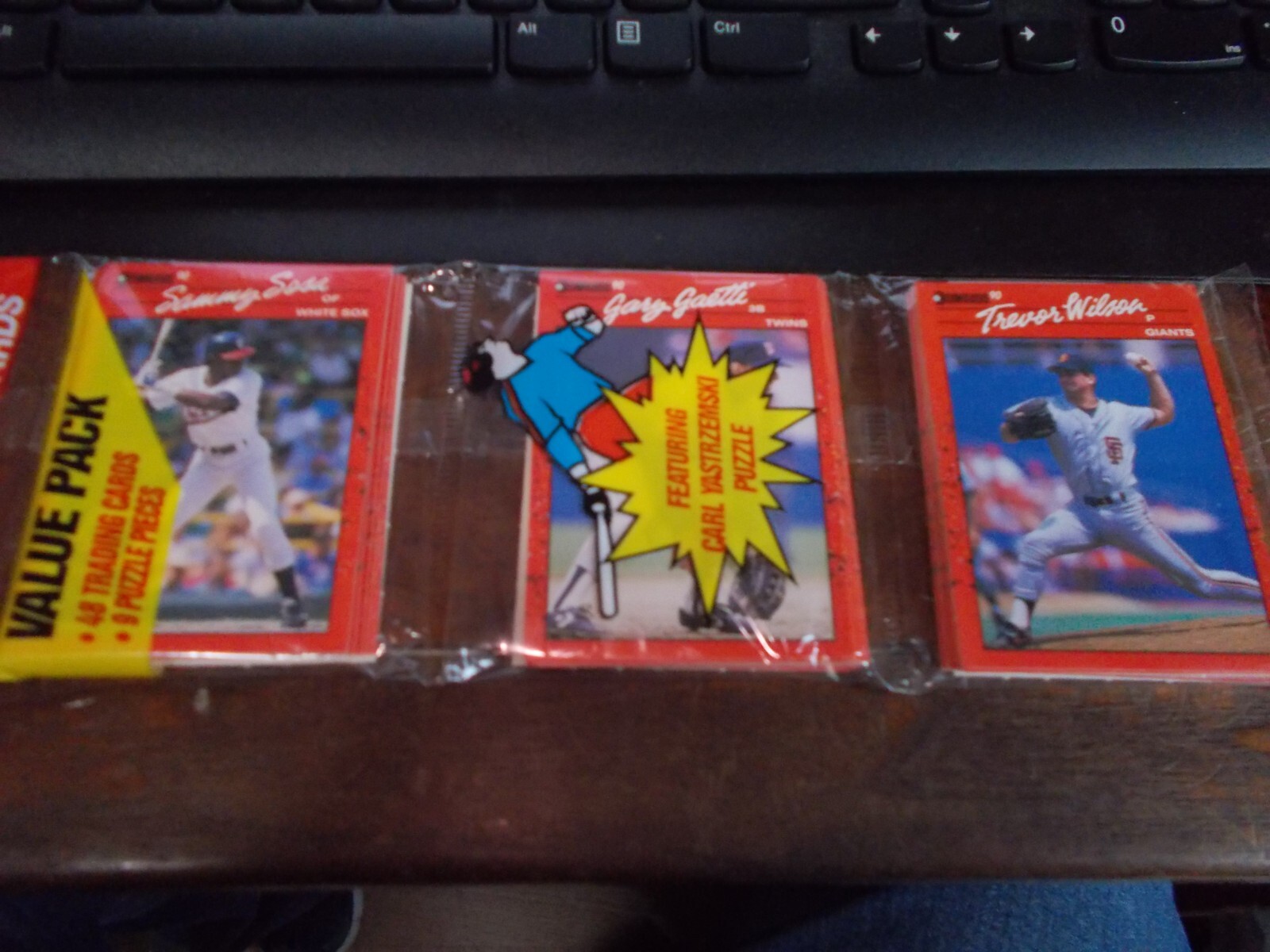 1990 Donruss Rack Pack Sammy Sosa RC Rookie Card ON TOP Free Shipping ...