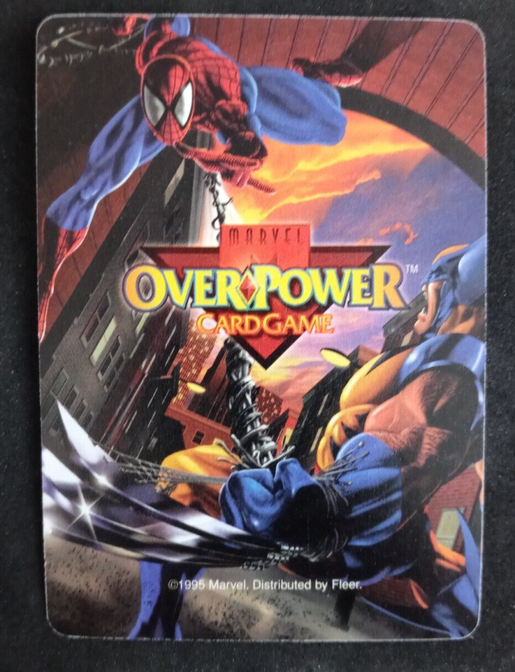 1995 Marvel Overpower Card Game Iron Man Concealed Arsenal (C) | eBay
