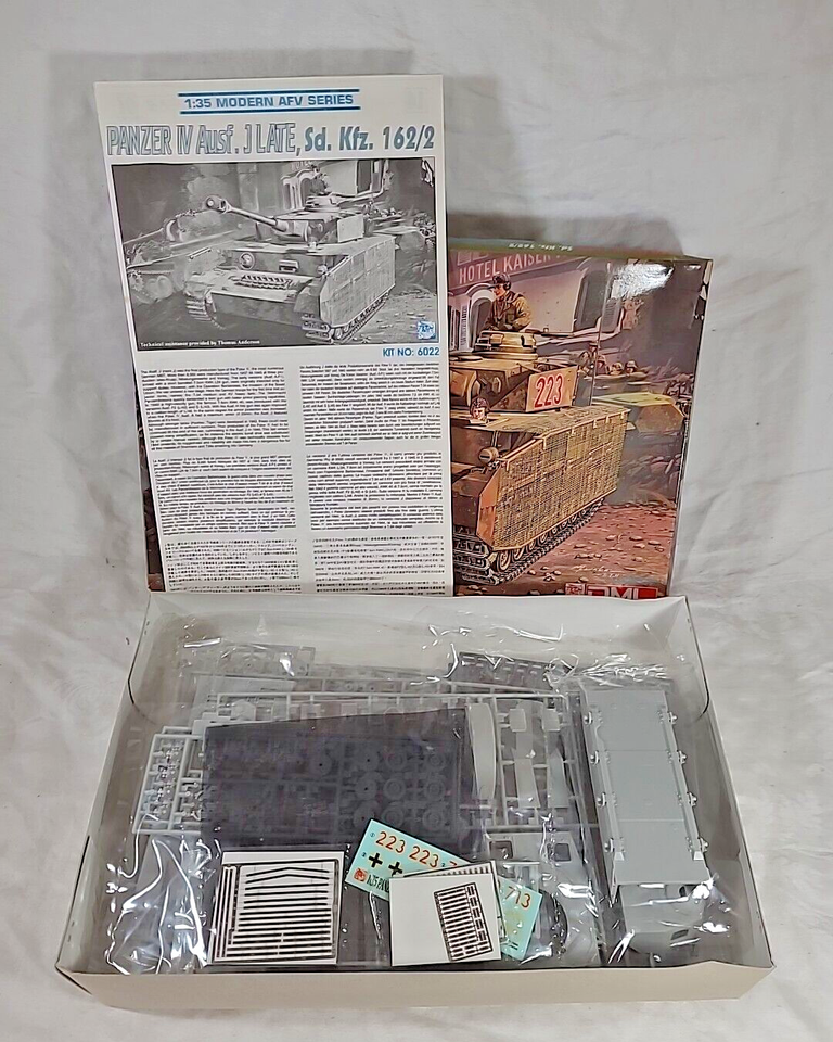 Dragon DML Panzer IV Ausf J Late - 1/35 - # 6022 SHIPS FROM USA | eBay