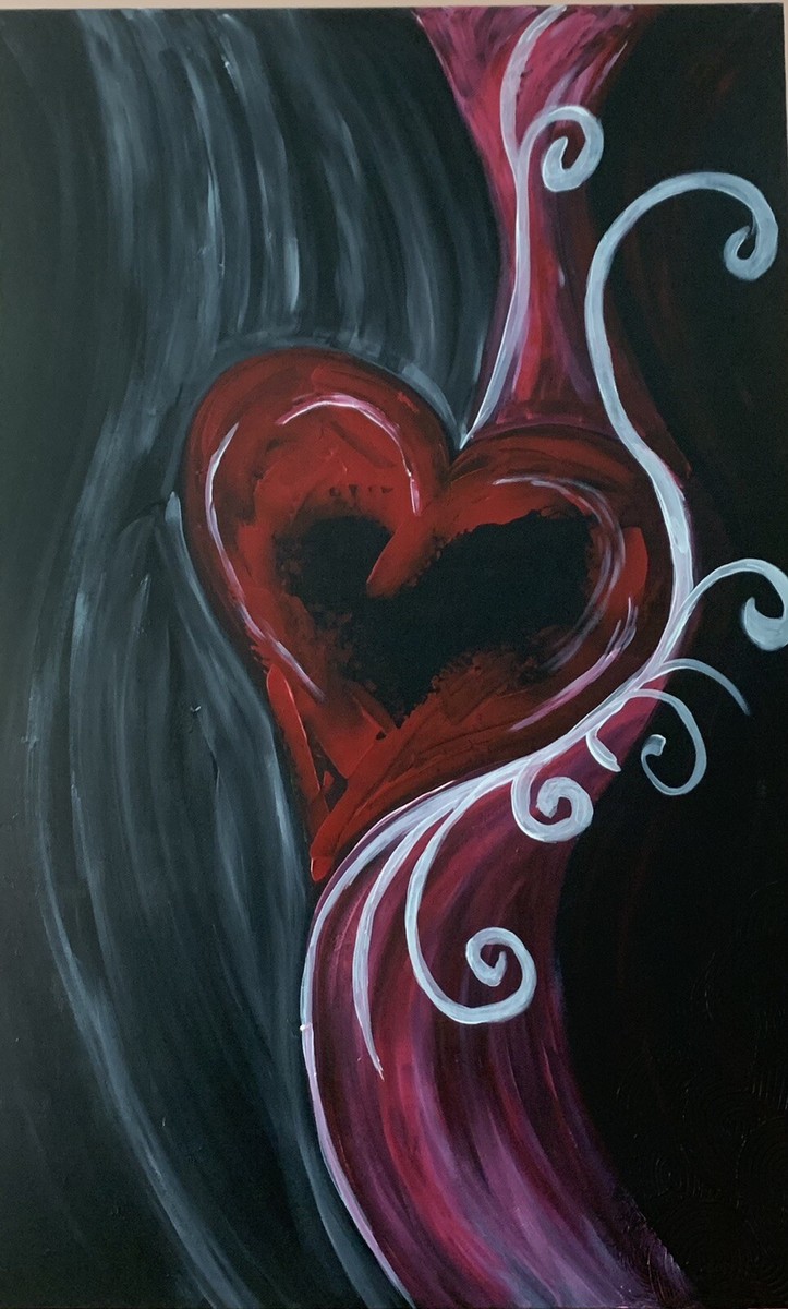 Love Heart Painting