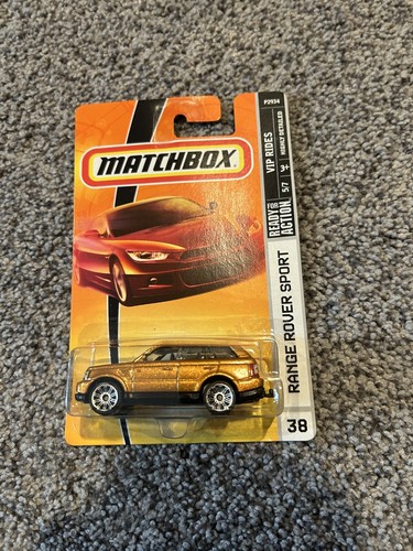 Matchbox VIP Rides Range Rover Sport - Gold #38 2009 1:64 Scale | eBay