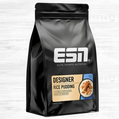 ESN Designer Rice Pudding 3000g 11,97€/kg ideale Pre- und Post-Workout ...