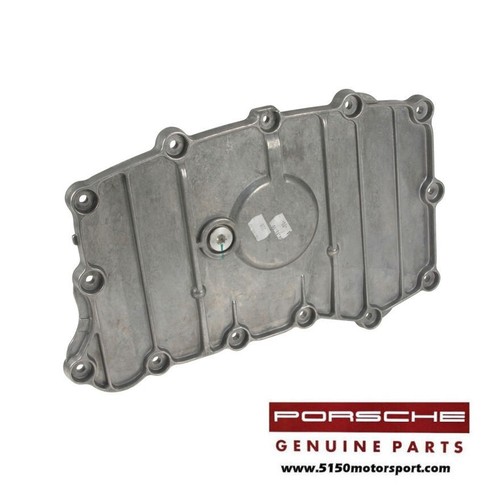 Genuine Porsche 911 997 Boxster Cayman Engine Oil Sump Plate Oil Pan ...