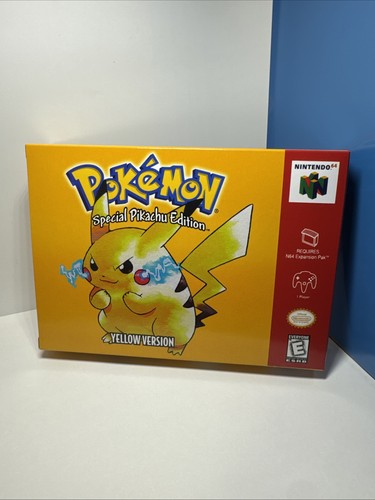 Pokémon Yellow Version Nintendo 64 Brand New Sealed | eBay