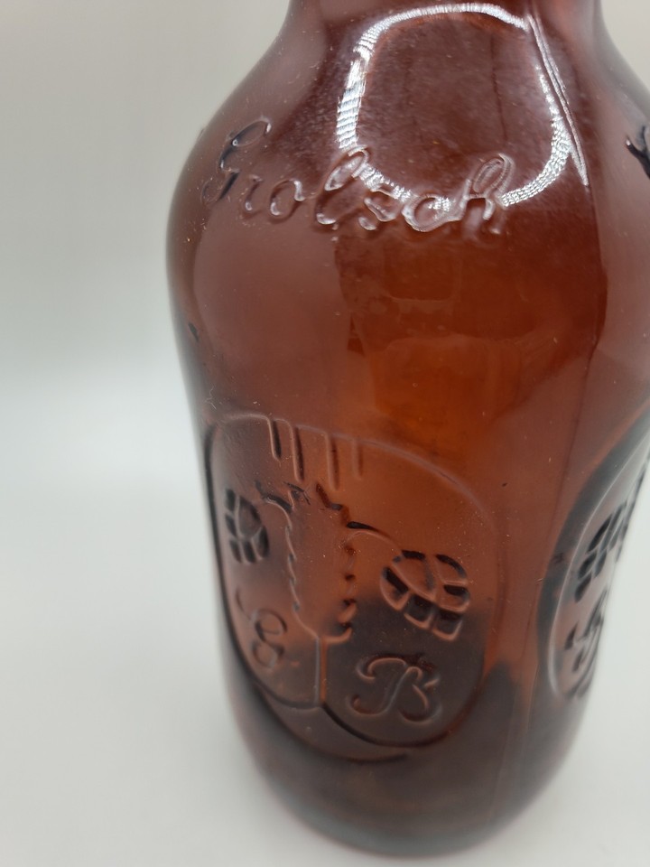 Grolsch Beer Amber Brown Lager Beer Bottle with Porcelain Swing Top ...