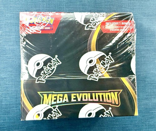 Pokemon TCG Mega Evolution Enhanced Sealed Booster Box 36 Packs + Promo ...